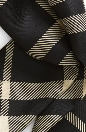 Burberry Reverse Check Silk Scarf