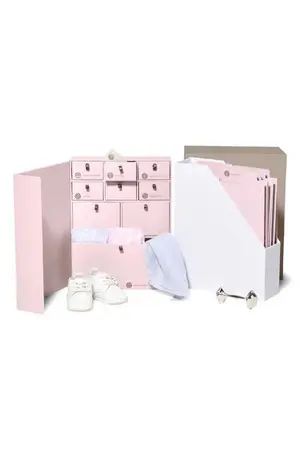SAVOR Baby Deluxe Keepsake Box - Pink