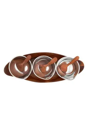 NAMBE Portables Triple Condiment Serving Set