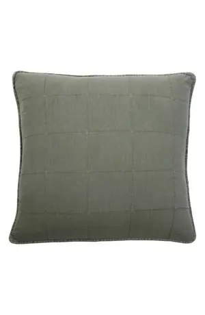 POM POM AT HOME Antwerp Large Euro Sham Moss