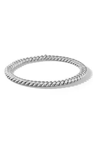 David Yurman Sculpted Cable Necklace - Sterling Silver