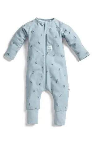 ERGOPOUCH 1.0 Tog Long Sleeve Layering Romper - Dragonflies