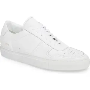 COMMON PROJECTS Bball Low Top Sneaker - White Leather
