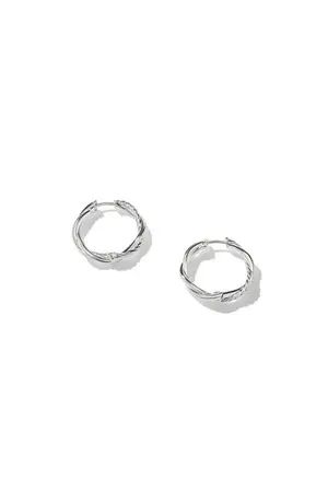 David Yurman Petite Infinity Hoop Earrings