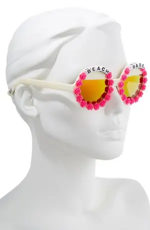 RAD + REFINED Round Frame Sunglasses