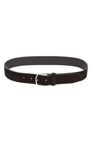 TOTEME Suede Belt - Espresso