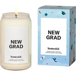 HOMESICK New Grad Candle - White