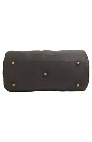 Barbour Waxed Canvas Duffle Bag - Olive