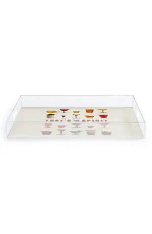 DENY DESIGNS That's The Spirit Decorative Tray
