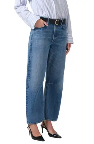 Citizens Of Humanity Miro High-waist Barrel Jeans - Pacifica