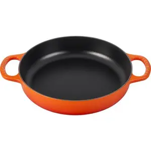 LE CREUSET Signature Enamel Cast Iron Everyday Pan - Flame