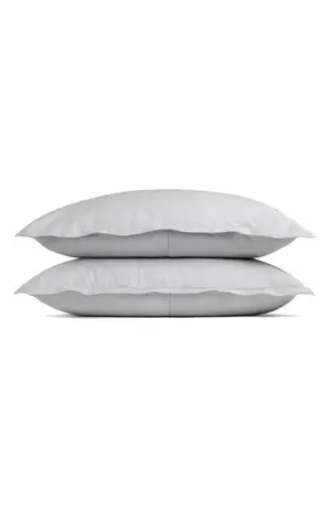 PARACHUTE Set Of 2 Sateen Shams - Light Grey
