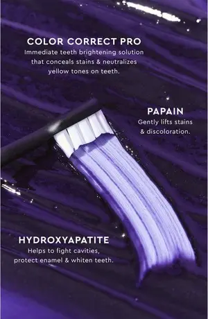 MOON Purple Color Corrector Toothpaste