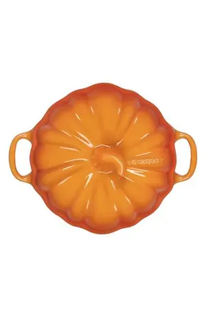 LE CREUSET Figural Pumpkin Mini Baking Dish - Persimmon