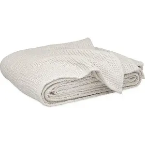 MATOUK Chatham Blanket - Silver