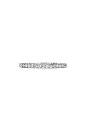 David Yurman Eden Band Ring - Platinum