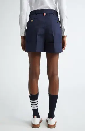 Thom Browne Wool & Cashmere Tailored Shorts