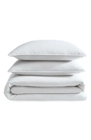 Calvin Klein Soft Linen Blend Duvet Cover & Shams Set