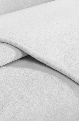 Calvin Klein Core Plush Blanket - Grey
