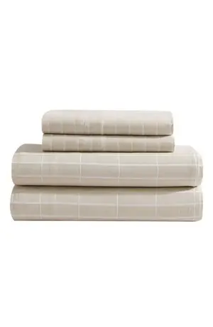 Pieni Tiiliskivi Sheet Set - Beige, Queen - Thumbnail 5