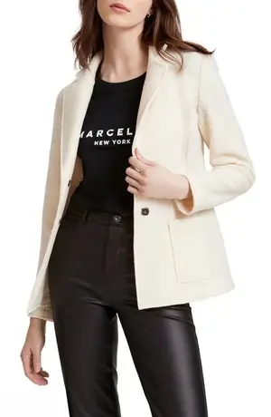 MARCELLA Cassia Fleece Wool Blazer