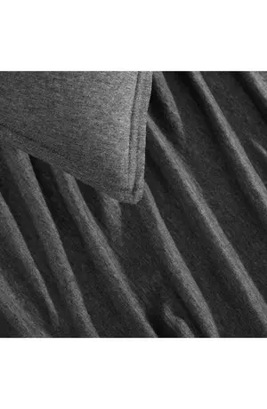 Calvin Klein Mélange Cotton Blend Jersey Duvet & Shams Set - Grey