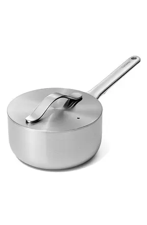 CARAWAY 1.75 Quart Mini Sauce Pan & Lid - Stainless Steel