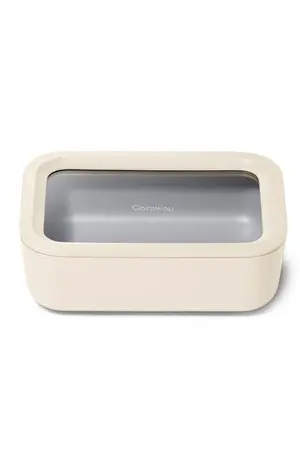 CARAWAY 6.6-cup Glass Food Storage Container - Cream