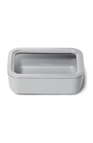 CARAWAY 6.6-cup Glass Food Storage Container - Gray