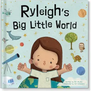 I SEE ME! Long Hair Big Little World Personalized Book - Multi