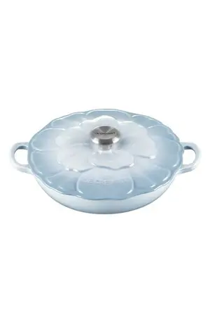 LE CREUSET Petal Signature Braiser - Coastal Blue