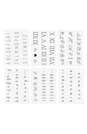 INKED BY DANI Make It Yours Temporary Tattoos - Black
