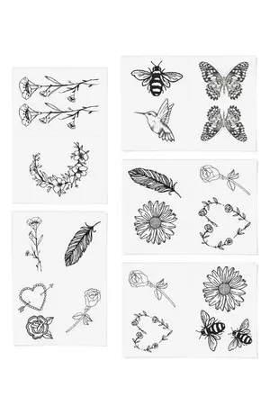 INKED BY DANI Embroidered Temporary Tattoos