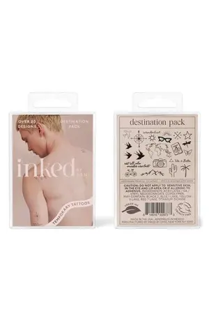 INKED BY DANI Destination Temporary Tattoos