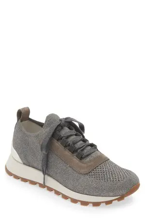 Brunello Cucinelli Lug Sole Sneakers For Women