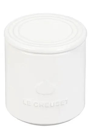 LE CREUSET Stoneware Garlic Keeper - White