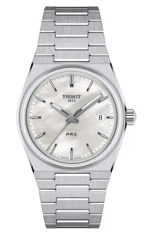 TISSOT Prx Bracelet Watch - White Mother Of Pearl
