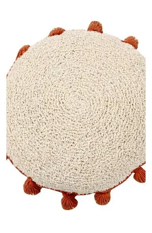 LORENA CANALS Terracotta Tassel Cushion