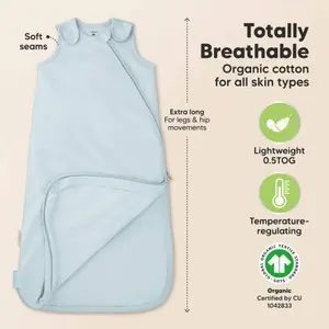 KEABABIES 2-pack Soothe Sleep Sacks - Glacier