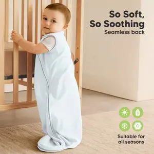 KEABABIES 2-pack Soothe Sleep Sacks - Glacier