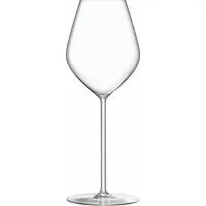 LSA Borough Set Of 4 Tulip Champagne Glasses - Clear