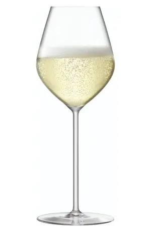 LSA Borough Set Of 4 Tulip Champagne Glasses