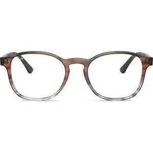 Ray-ban 52mm Optical Glasses - Brown Gradient