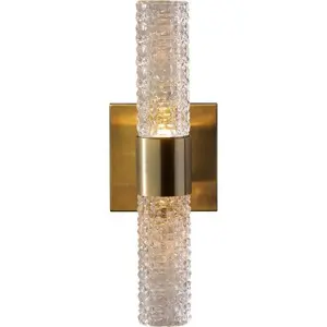 ADESSO Harriet Led Wall Lamp - Antique Brass