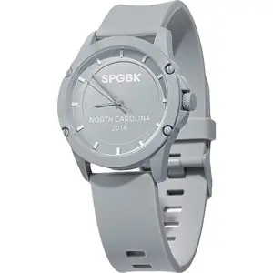SPGBK WATCHES Creek Silicone Strap Watch - Gray