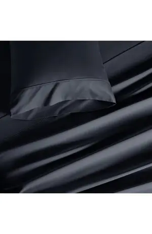Donna Karan New York Set Of 2 Luxe Egyptian Cotton 700 Thread Count Pillowcases - Black