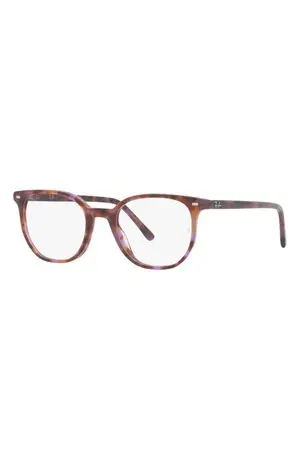 Ray-ban 50mm Irregular Elliot Eyeglasses - Violet