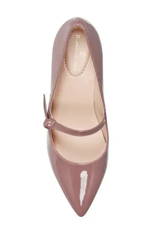 Bandolino Medley Mary Jane Kitten Heel Pumps - Medium Pink