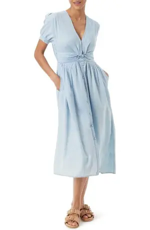 Sam Edelman Christy Twist Front Midi Dress