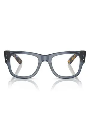 Ray-ban 51mm Mega Wayfarer - Dark Blue